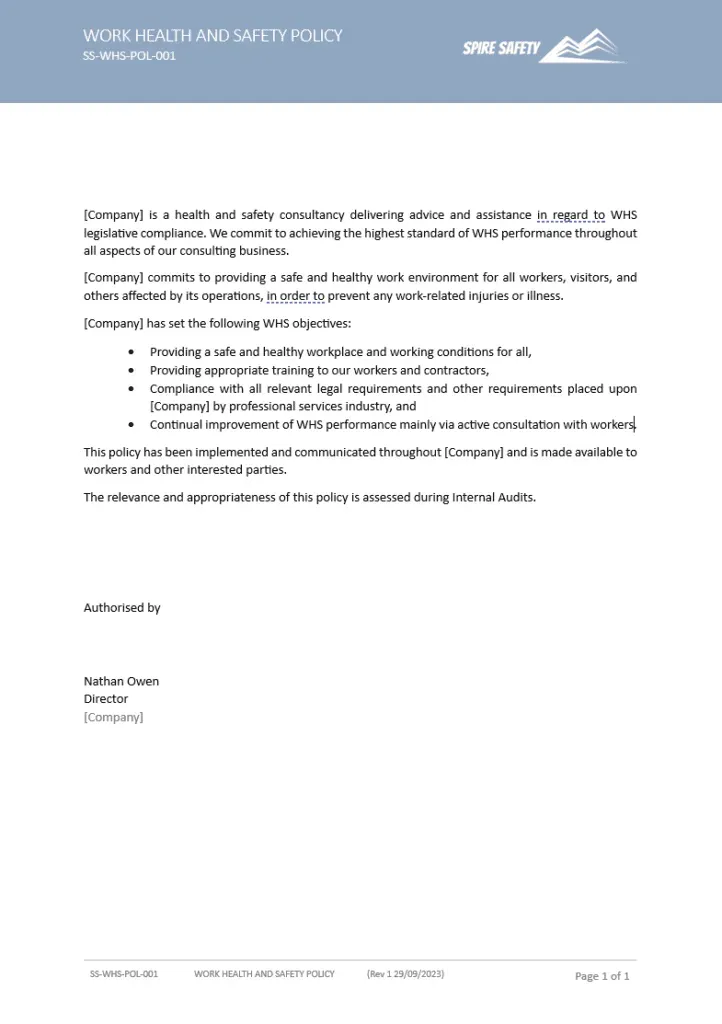 What is a Work Health and Safety Management System (WHSMS)?