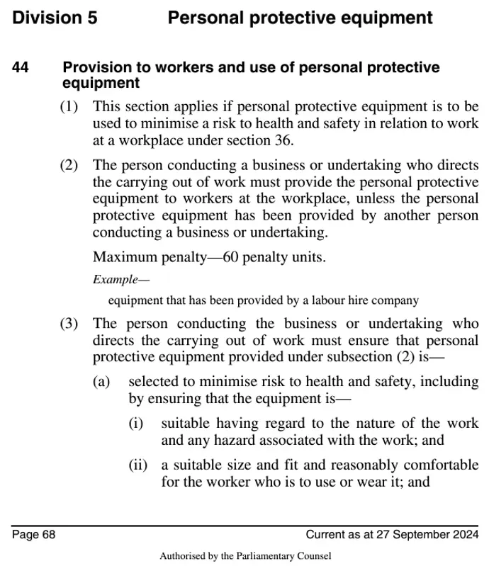 PPE Types and Uses in Australia: Safety Essentials